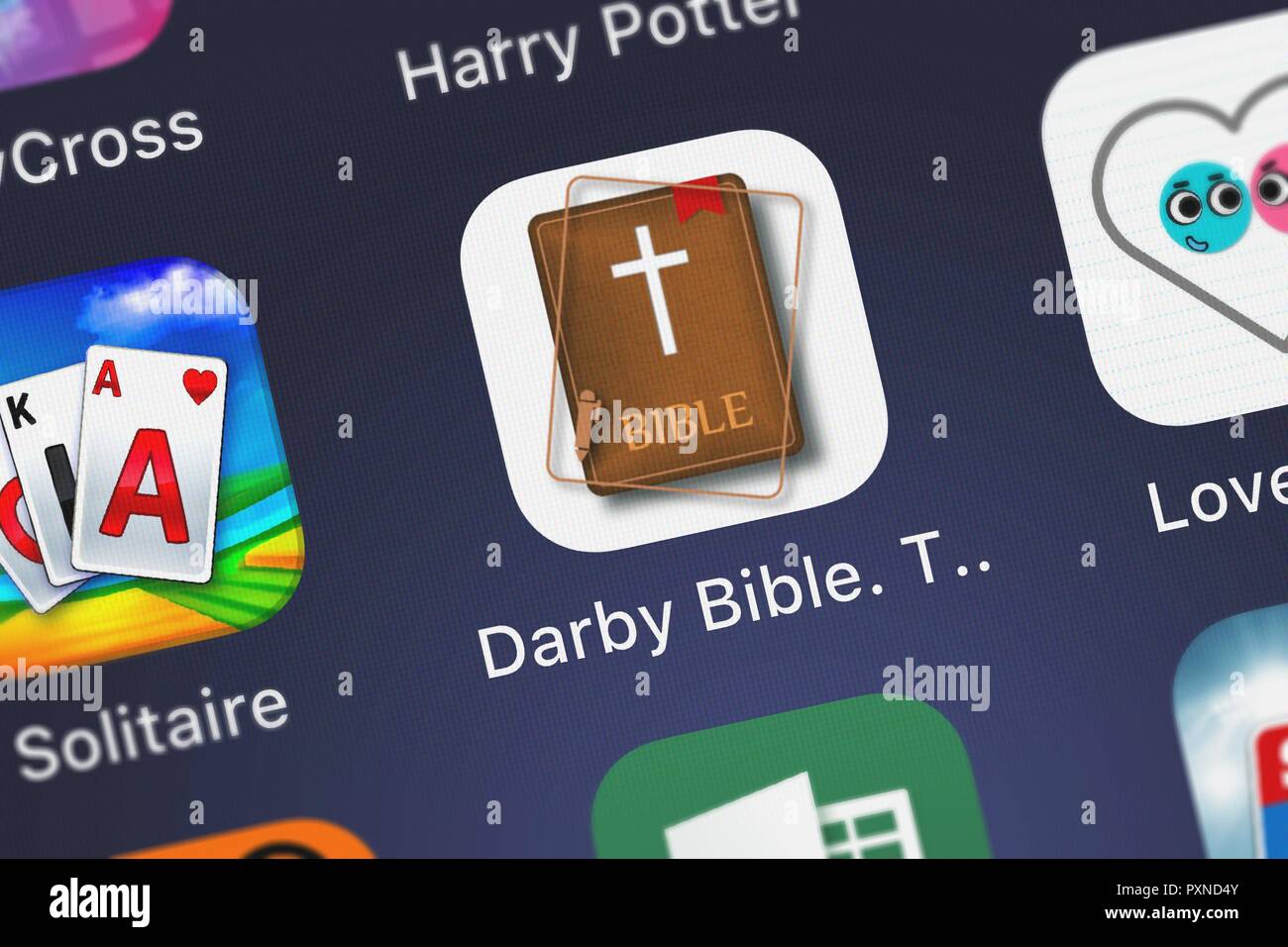 Holy Bible App Icon High Resolution Stock Photography and Images - Alamy