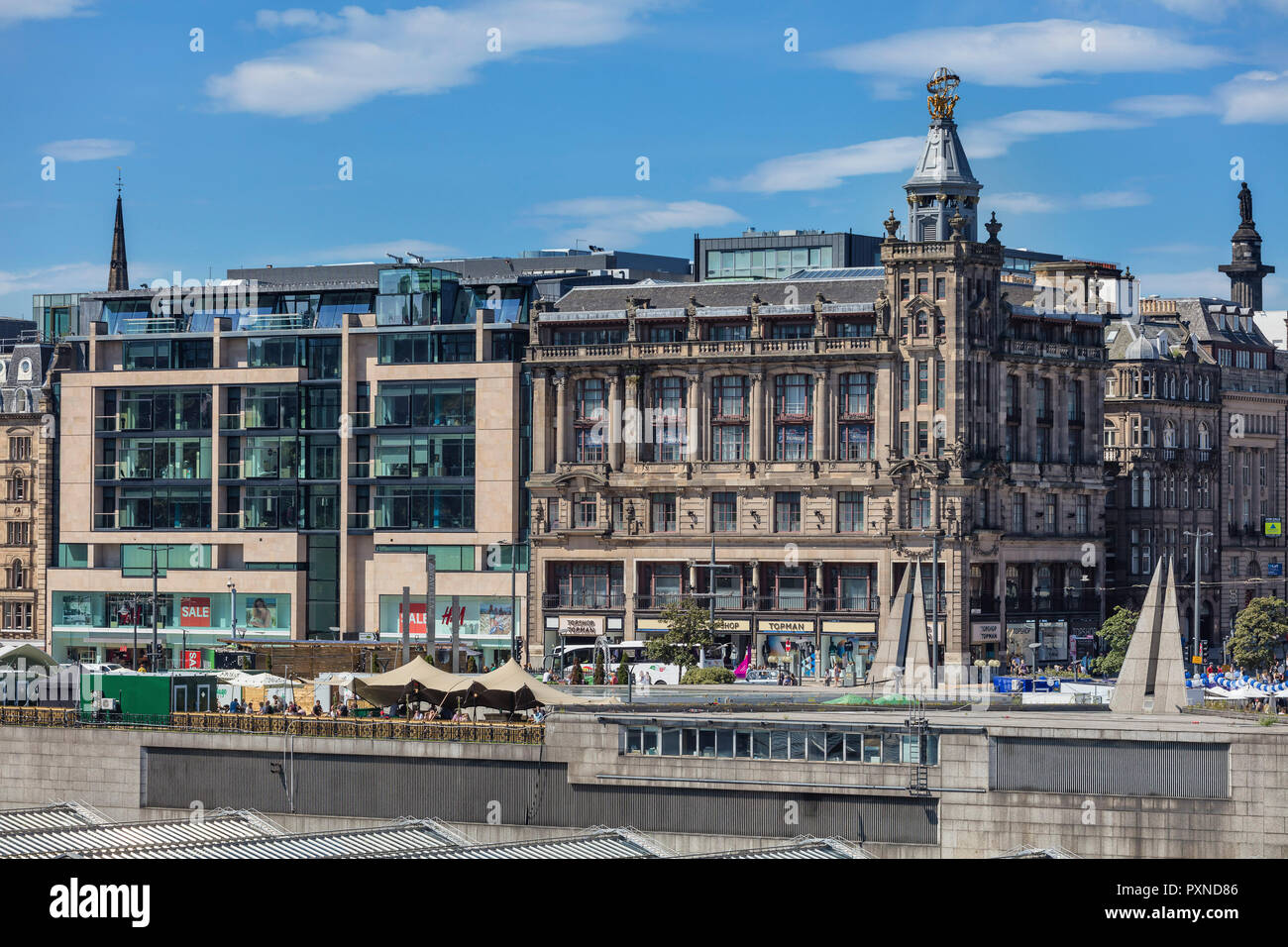 Princes Street, Edinburgh, Scotland, UK Stock Photo - Alamy