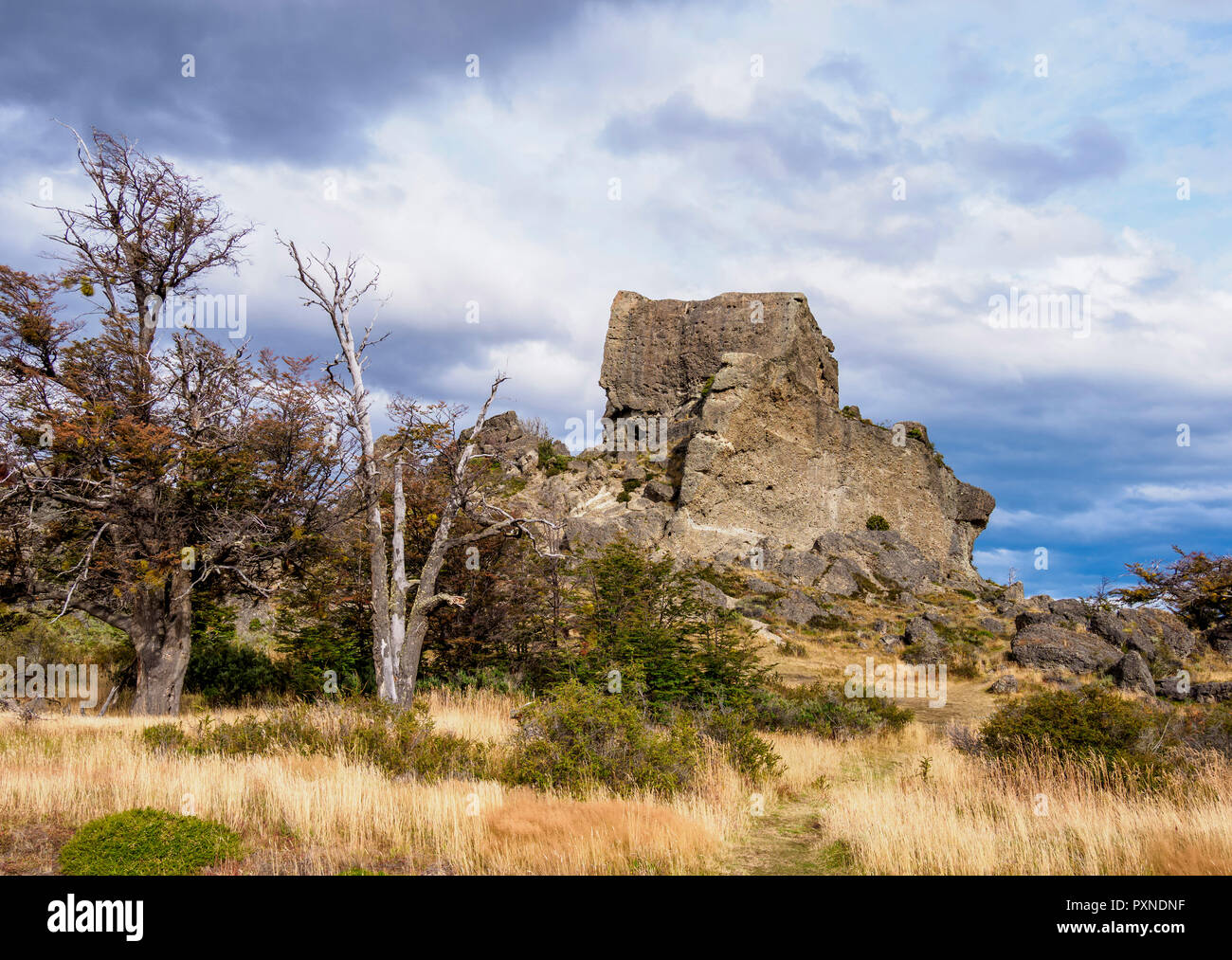 Devil Chair Rock Formation, Cueva del Milodon Natural Monument, Puerto ...