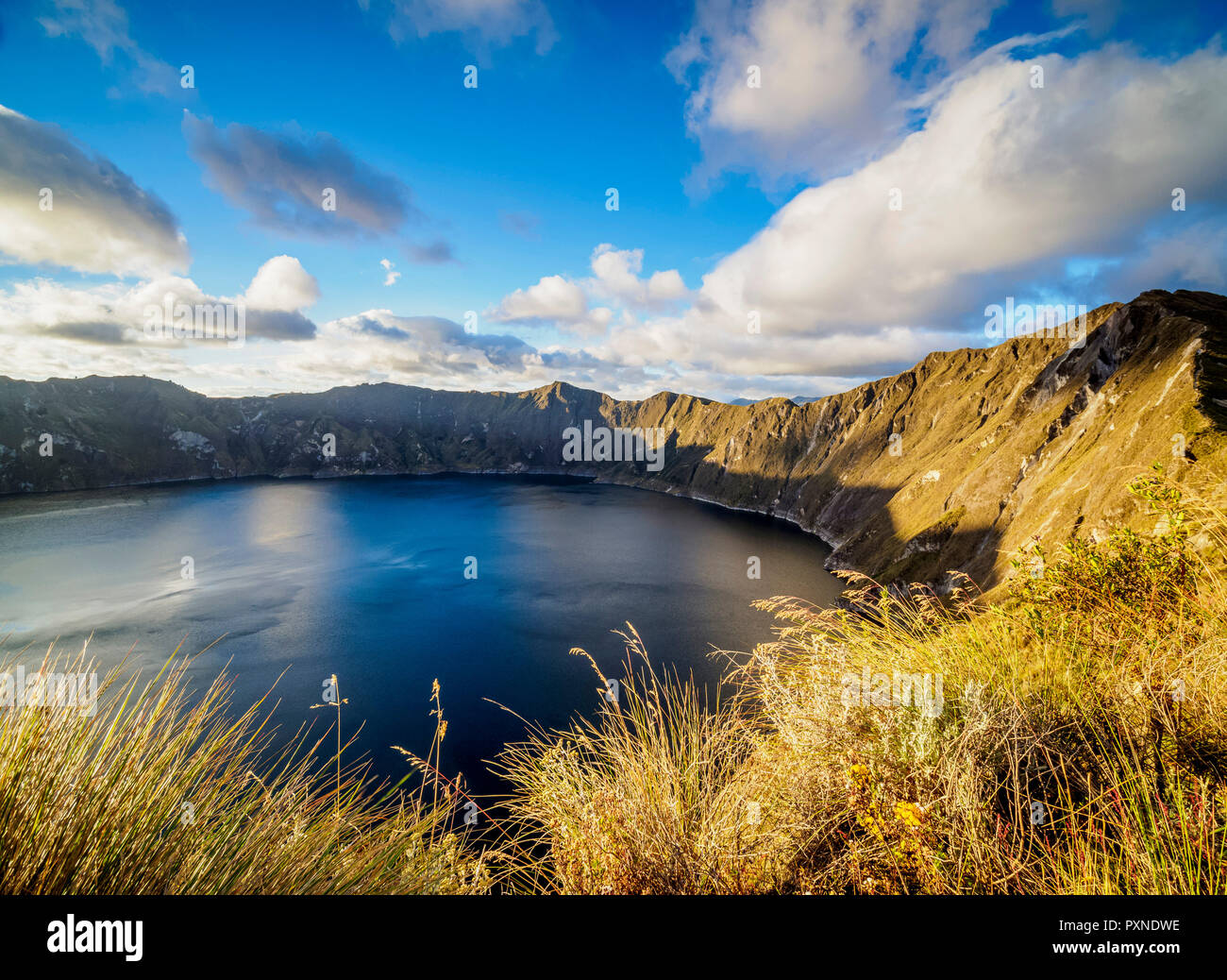 Lake Quilotoa, Cotopaxi Province, Ecuador Stock Photo - Alamy