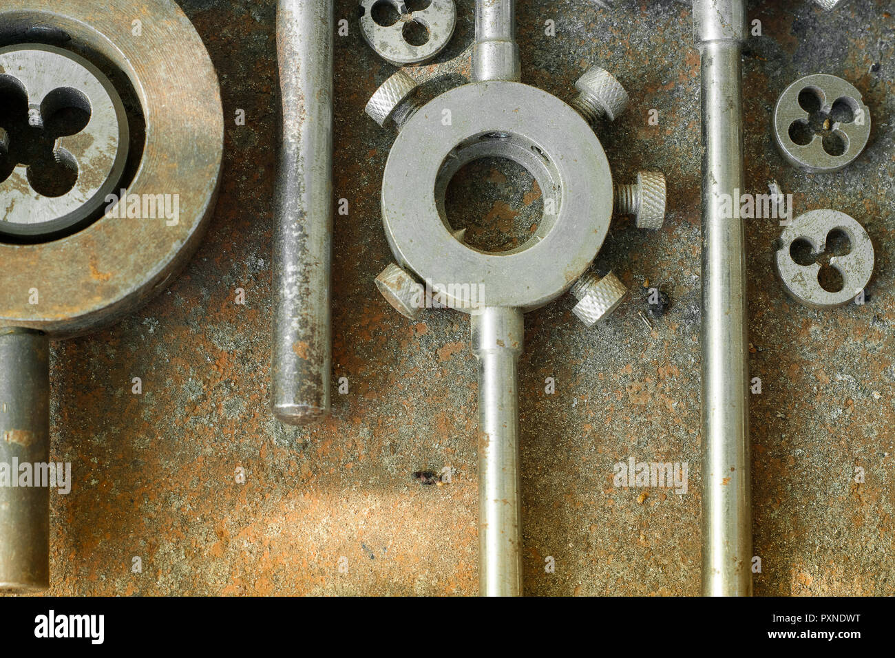 Tap and die set hi-res stock photography and images - Alamy