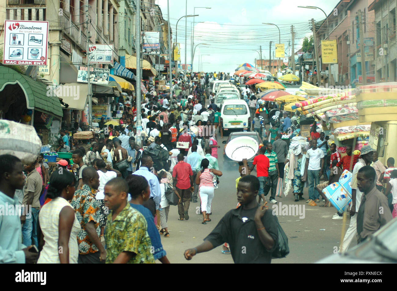 Typical ghana kumasi africa hi-res stock photography and images - Alamy
