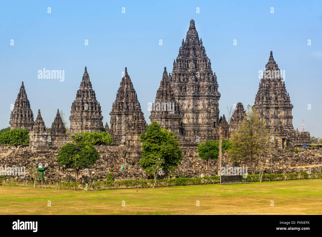 Prambanan temple complex hi-res stock photography and images - Alamy