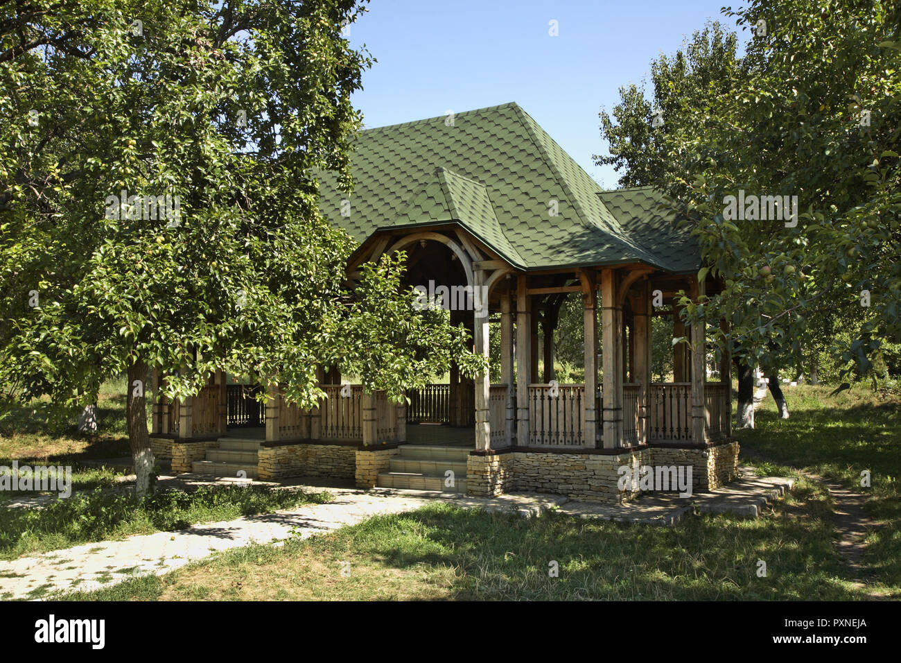 View of Old Orhei. Moldova Stock Photo - Alamy