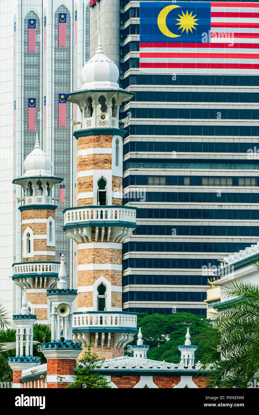 Jamek Mosque, Kuala Lumpur, Malaysia Stock Photo - Alamy
