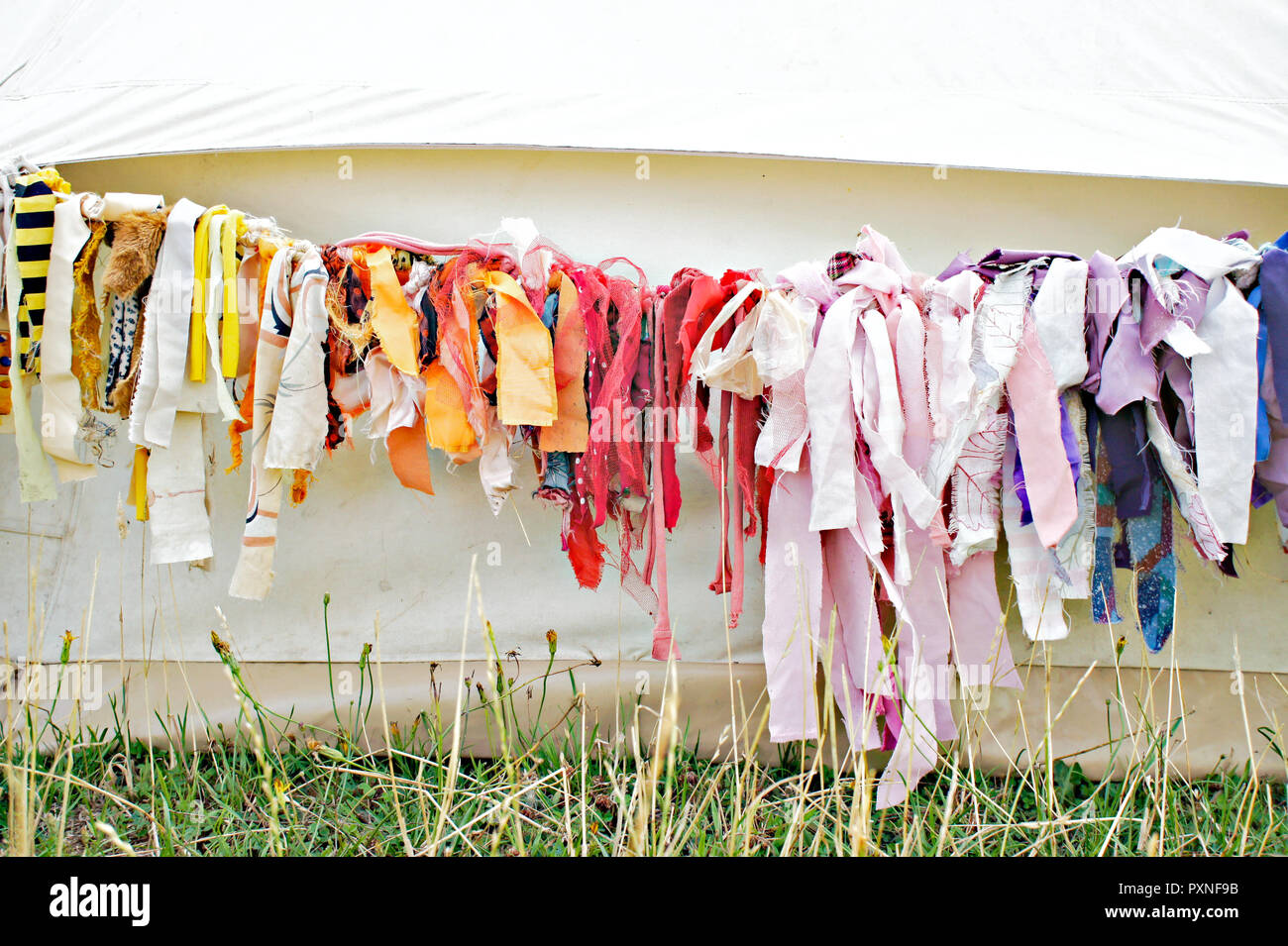 Colourful rags hi-res stock photography and images - Alamy