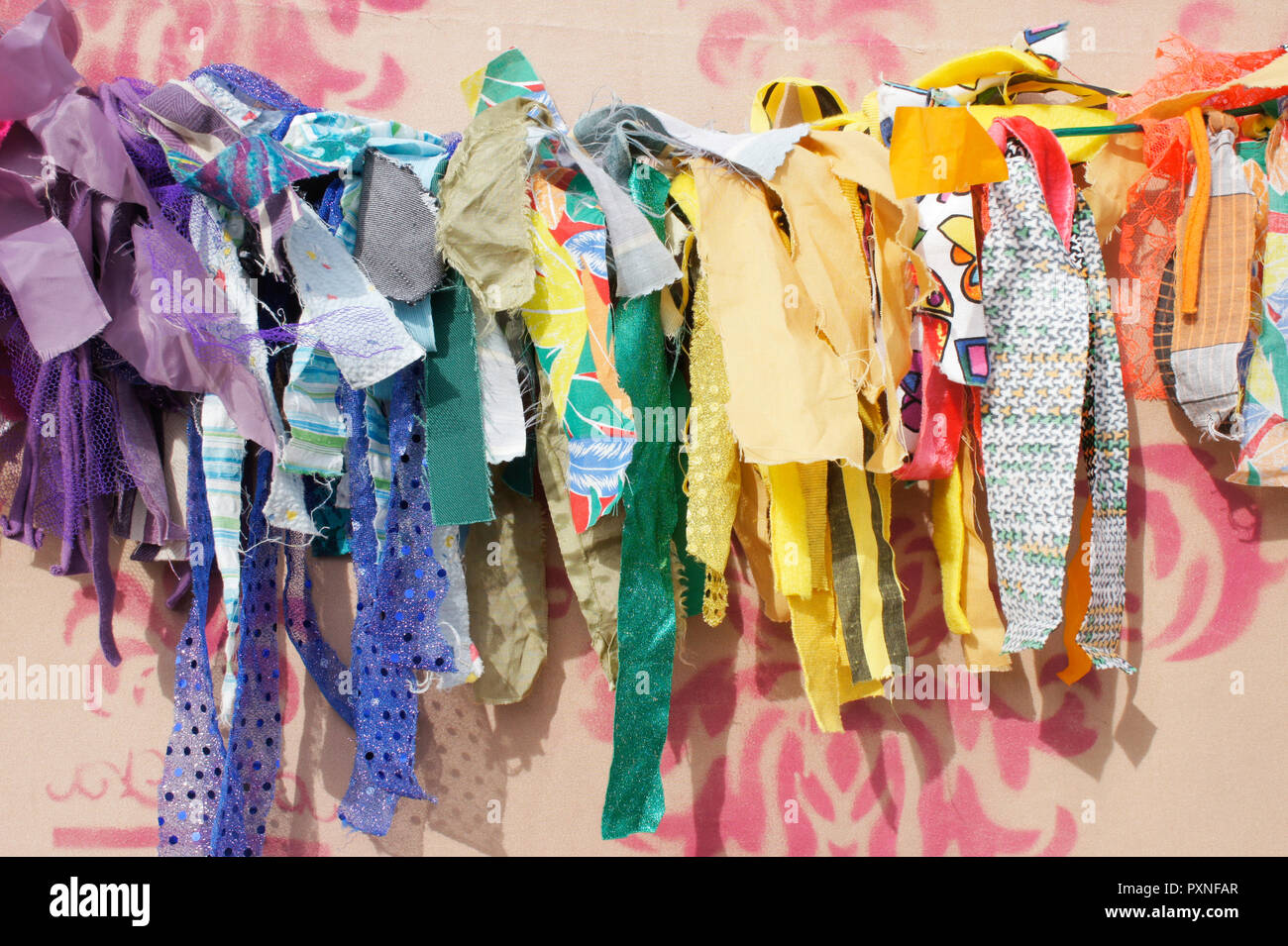 Colourful rags hi-res stock photography and images - Alamy