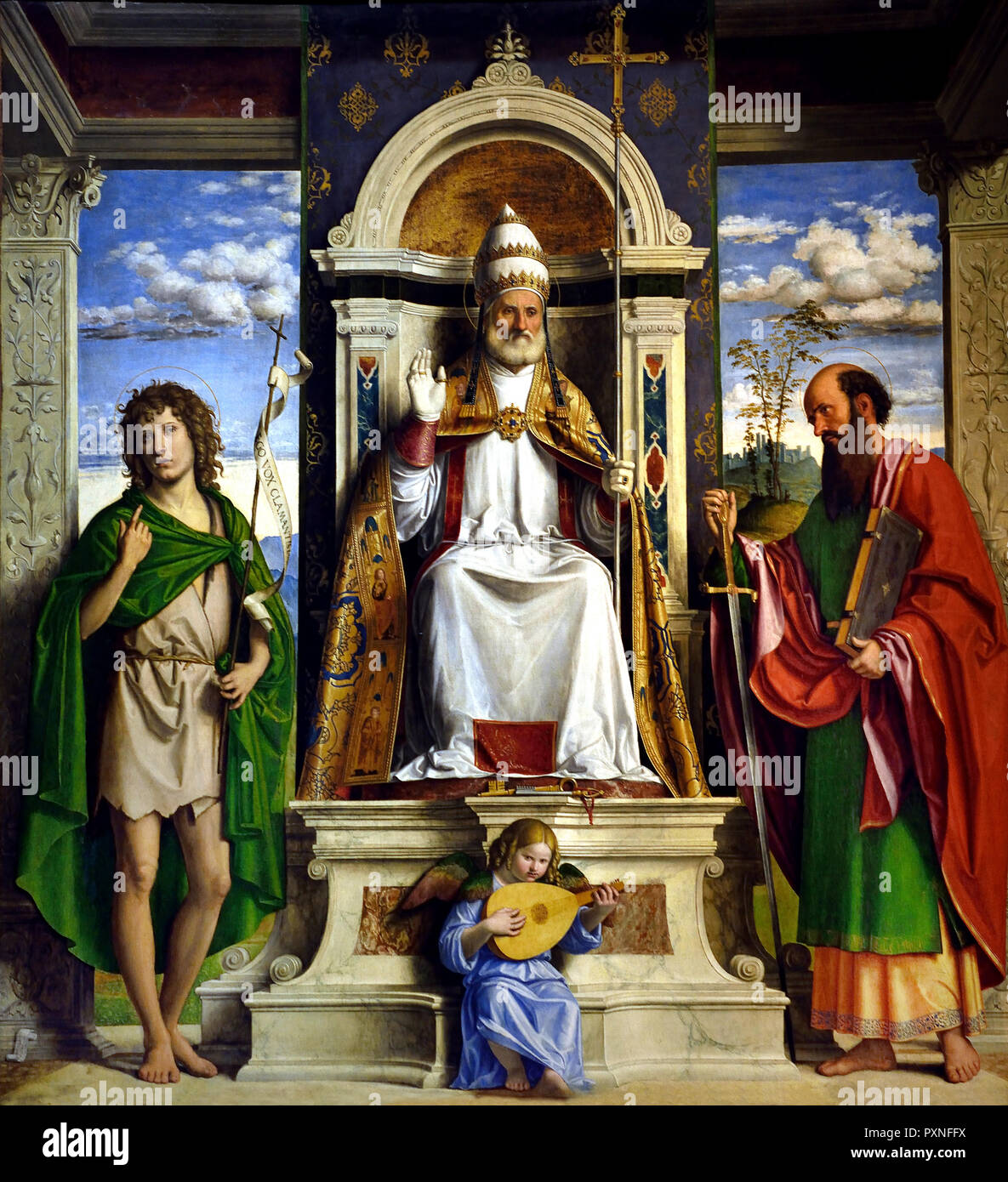 St peter and john the baptist hi-res stock photography and images - Alamy