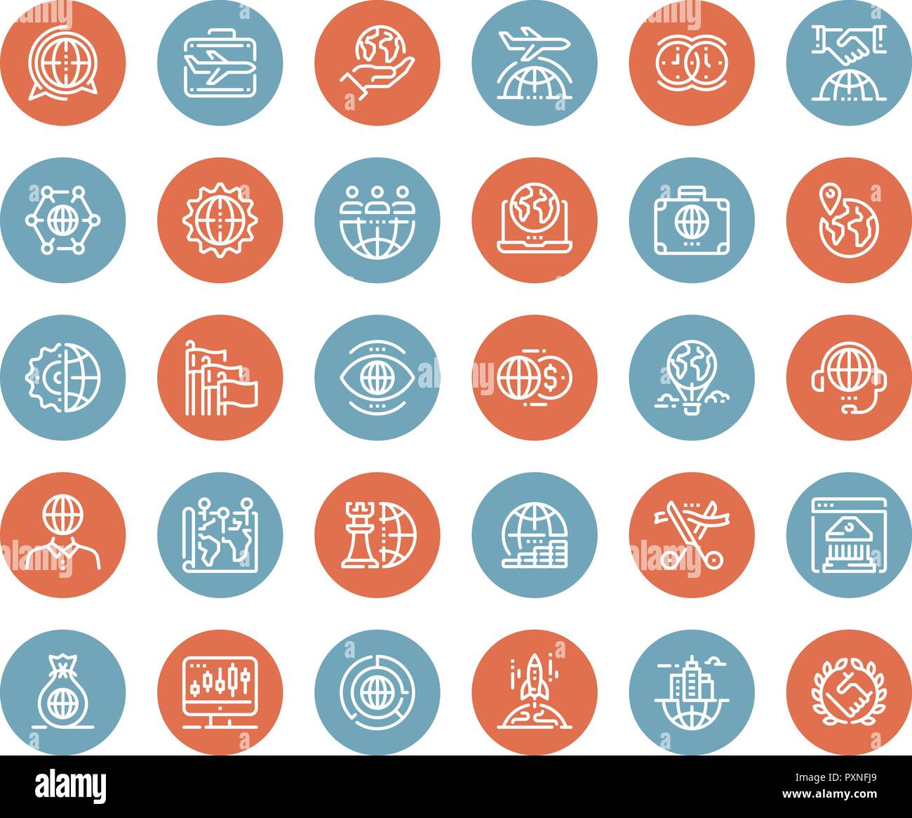 Human resources world map world map global Stock Vector Images - Alamy