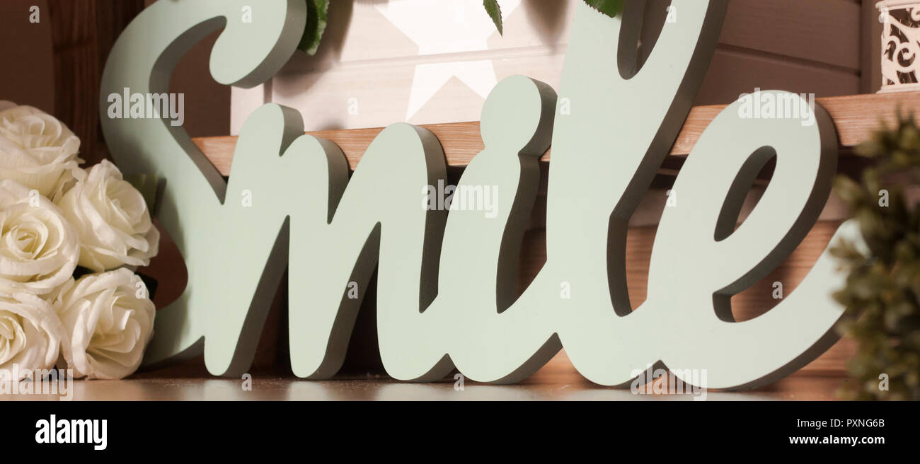 Word smile hi-res stock photography and images - Alamy