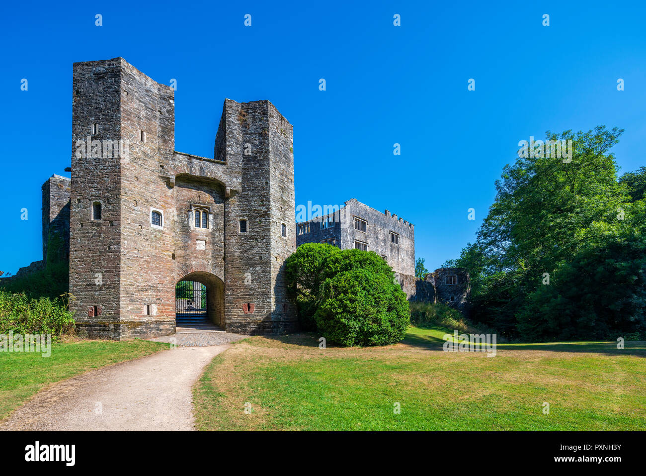 Berry Pomeroy Castle, Devon, England, United Kingdom, Europe Stock ...