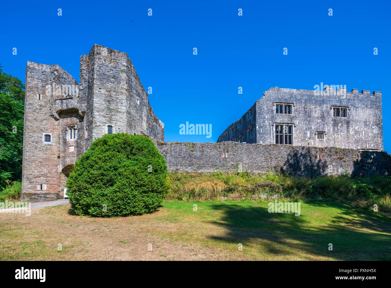 Berry Pomeroy Castle, Devon, England, United Kingdom, Europe Stock ...
