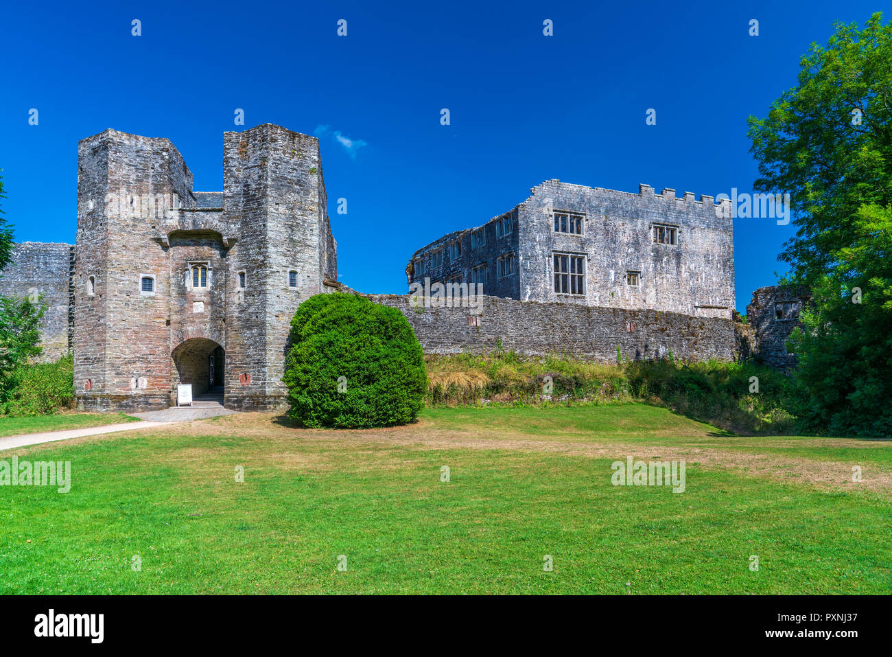 Berry Pomeroy Castle, Devon, England, United Kingdom, Europe Stock ...