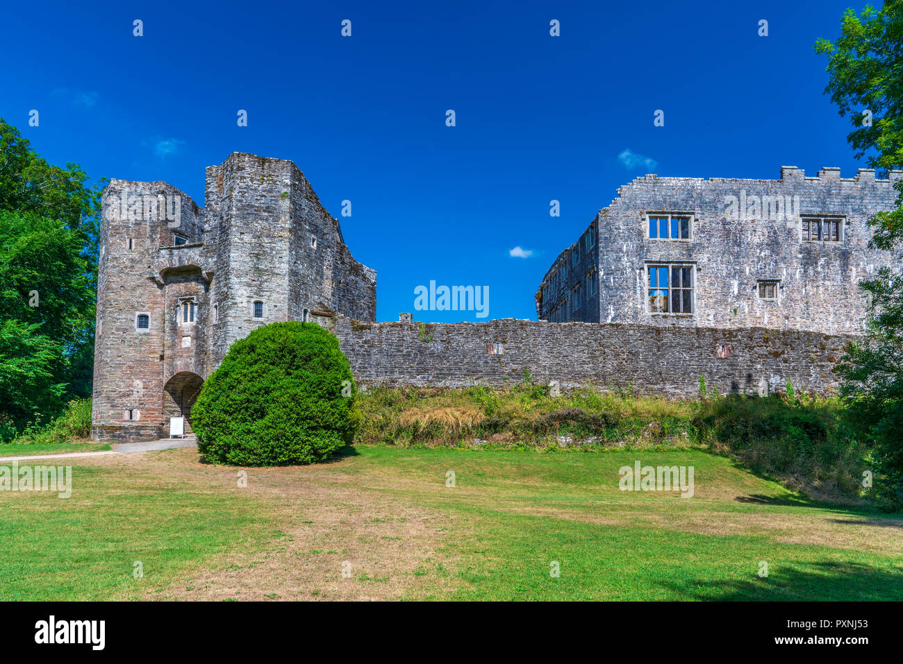 Berry Pomeroy Castle, Devon, England, United Kingdom, Europe Stock ...