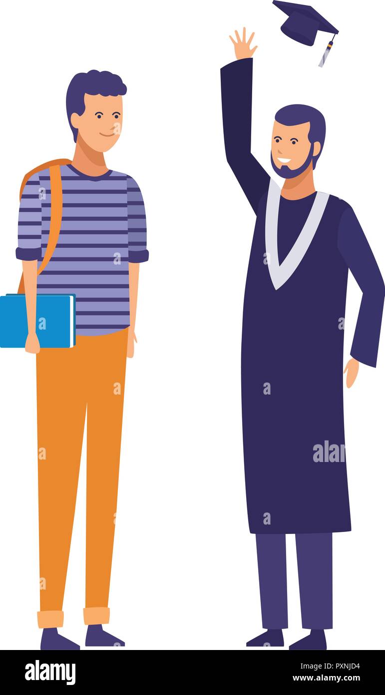 Student graduation cartoon Stock Vector Image & Art - Alamy