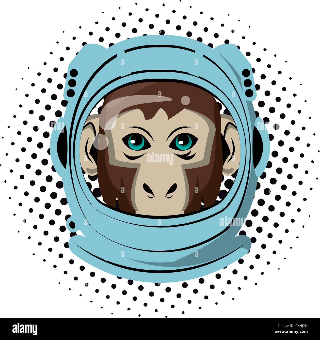 Monkey face cool sketch Stock Vector Image & Art - Alamy