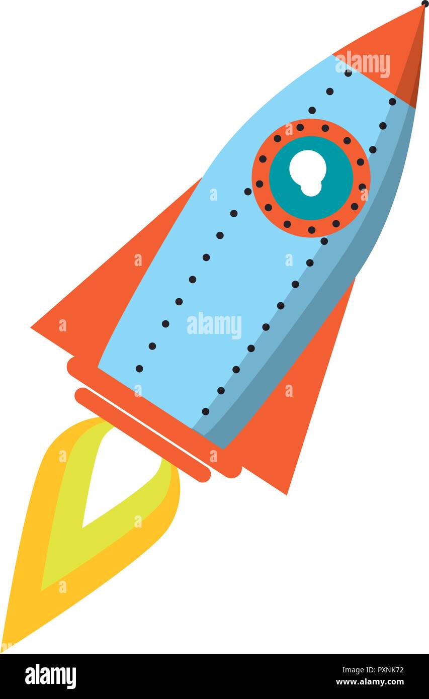 Rocket spaceship cartoon Stock Vector Image & Art - Alamy