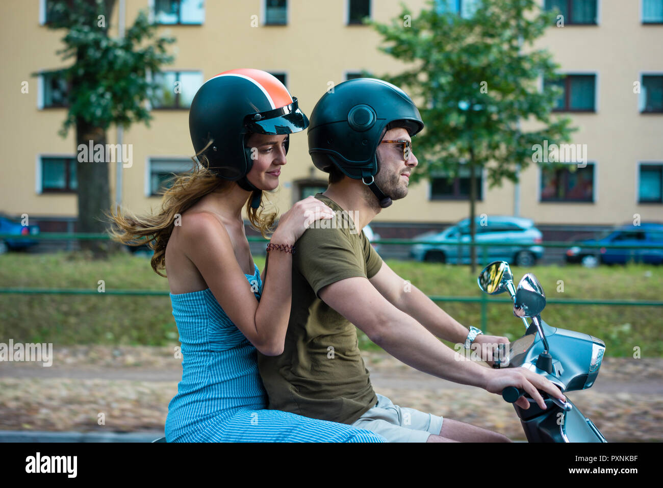 Riding motor hi-res stock photography and images - Alamy