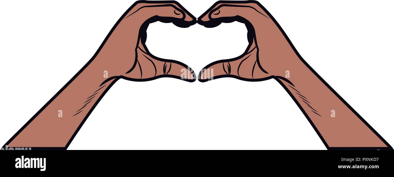 Pop art hands sign Stock Vector Image & Art - Alamy