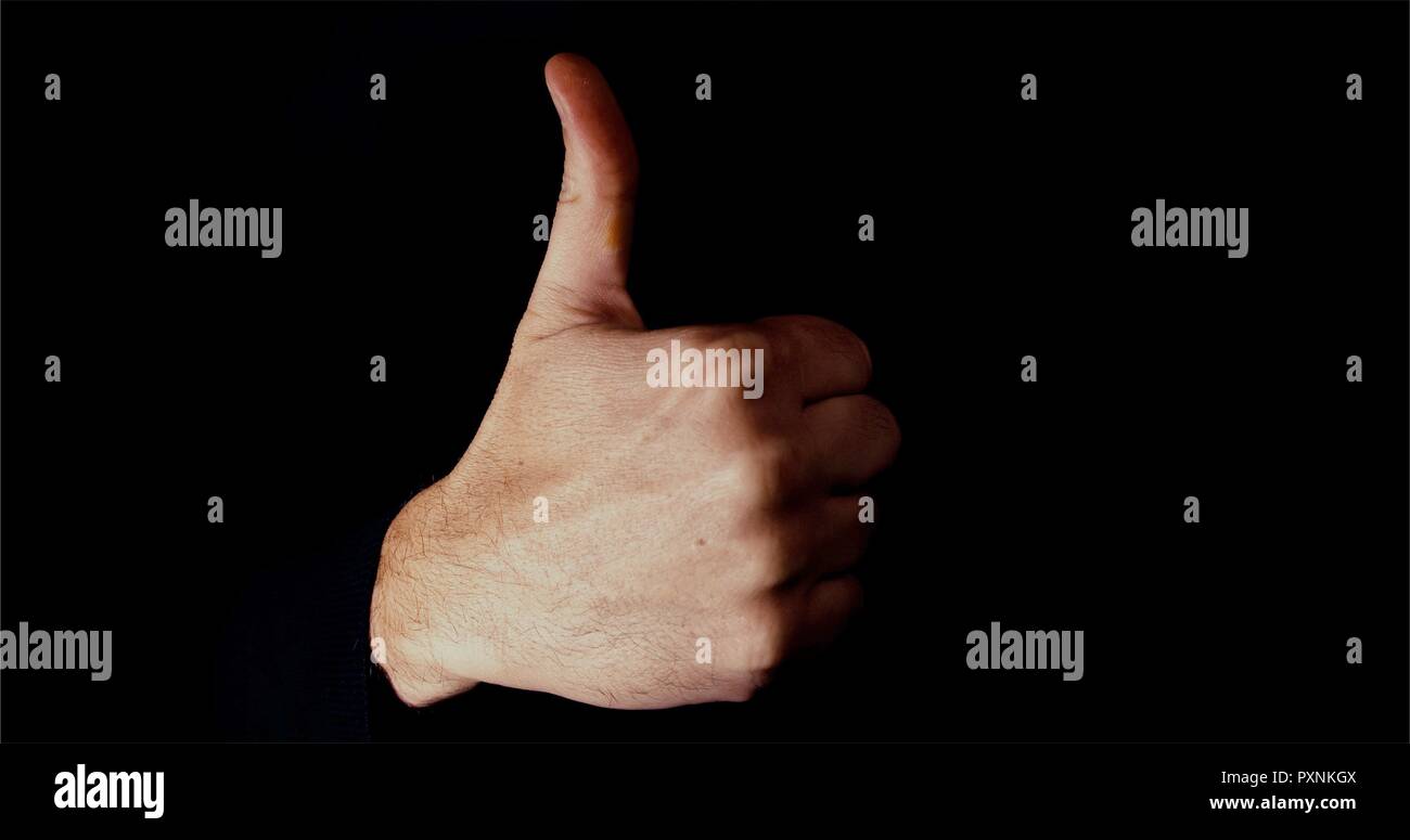 Big thumbs up hi-res stock photography and images - Alamy