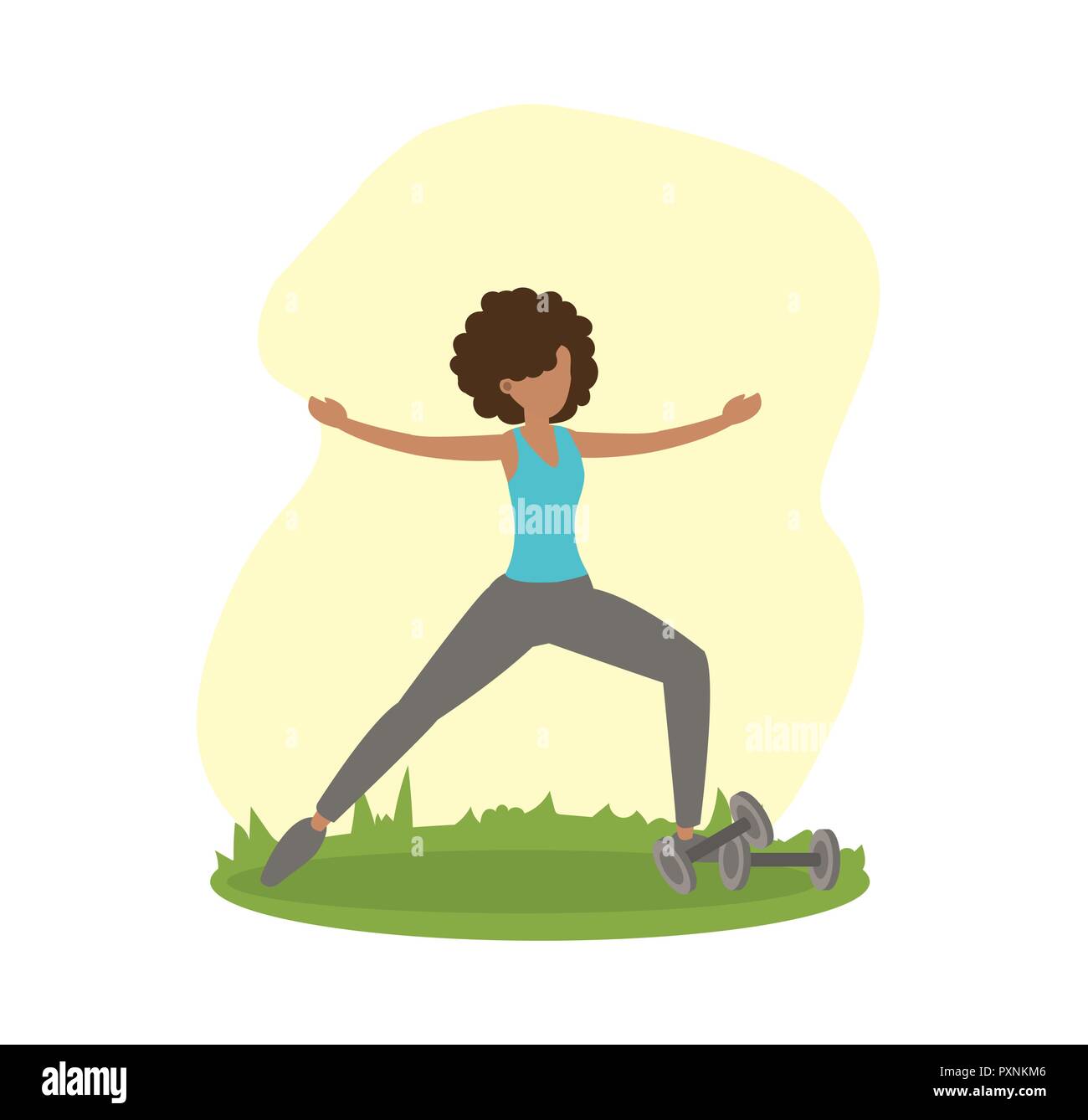 health fitness cartoon Stock Vector Image & Art - Alamy