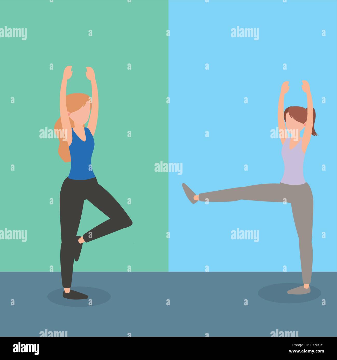 health fitness cartoon Stock Vector Image & Art - Alamy