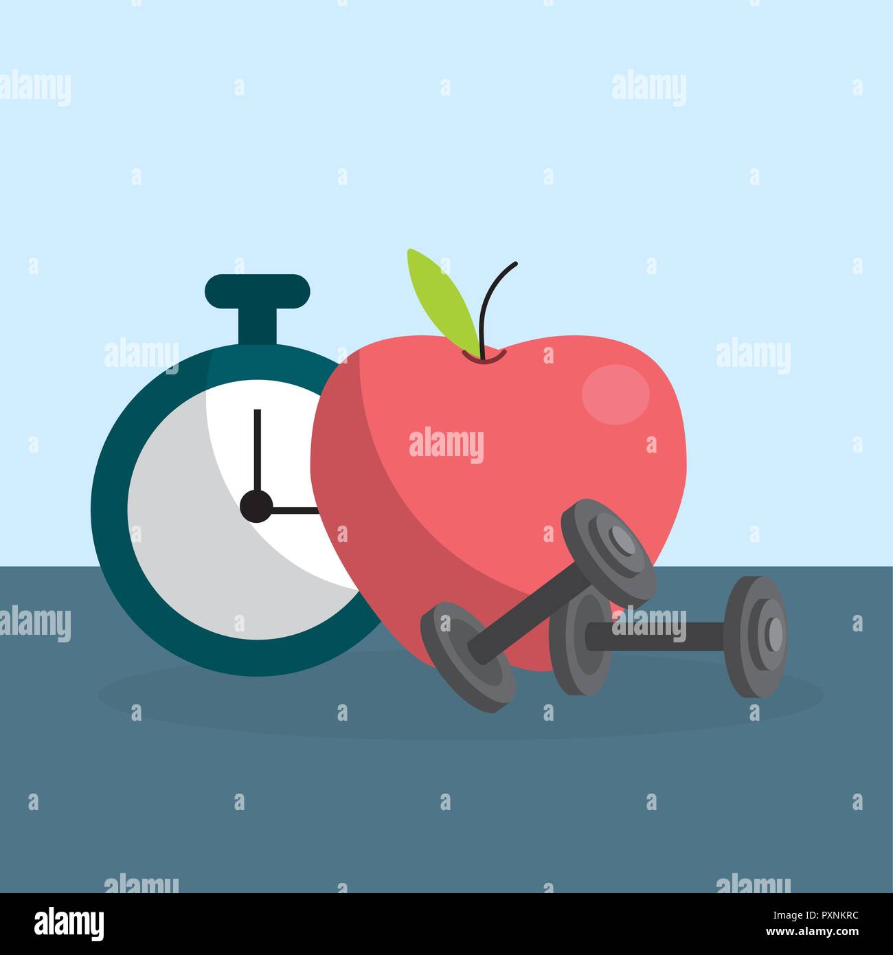 health fitness cartoon Stock Vector Image & Art - Alamy