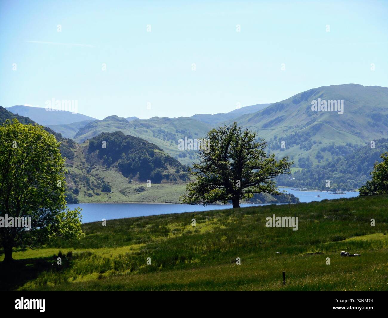 English countryside scene Stock Photo - Alamy
