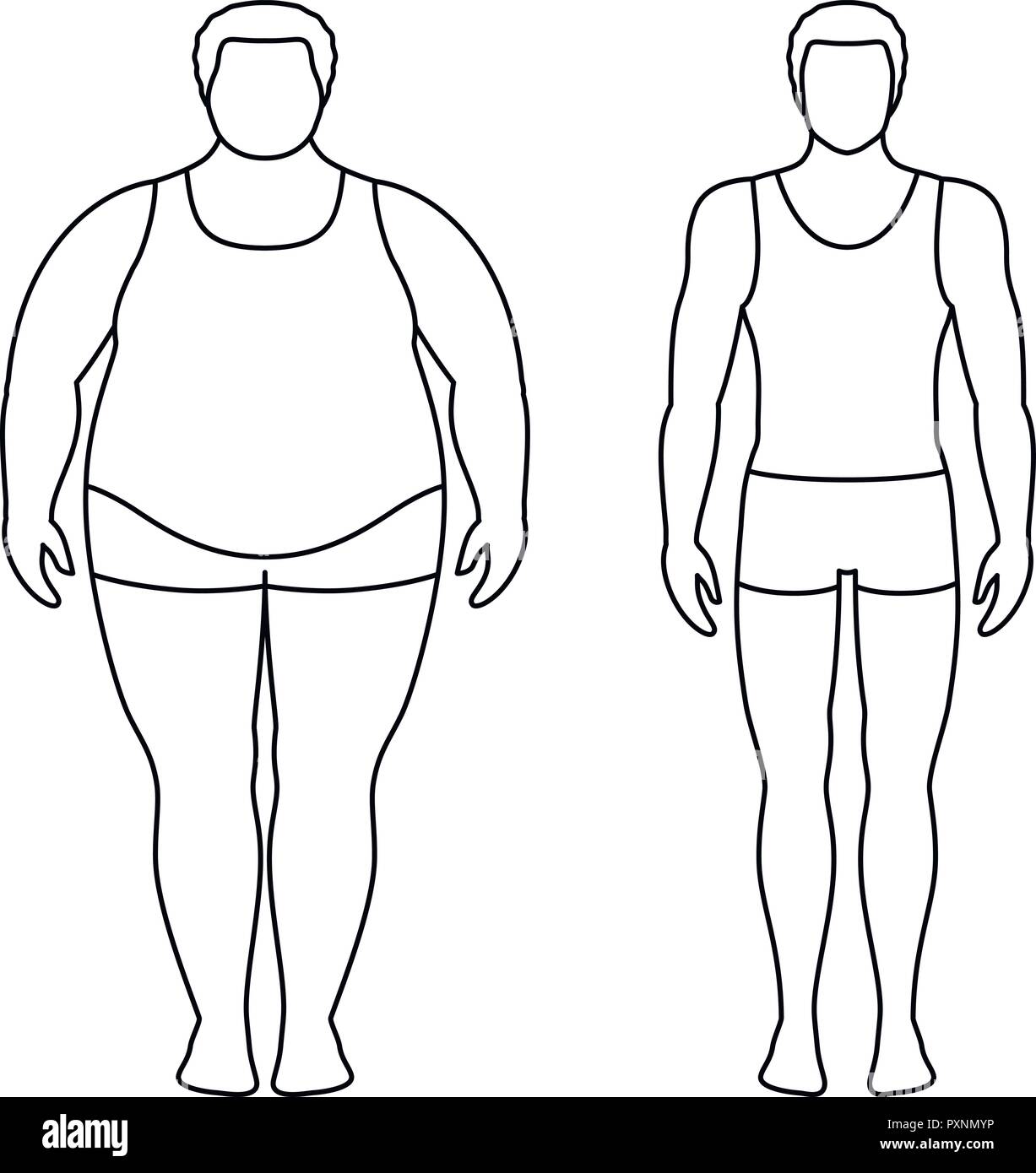 Fat Boys Stock Vector Images - Alamy