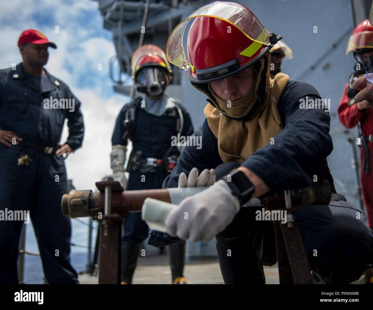 Emergency water activated repair patch hi-res stock photography and ...