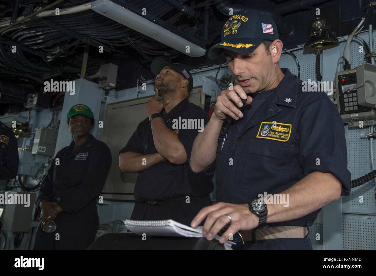4 PACIFIC OCEAN (June 18, 2017) Cmdr. Ryan Billington , commanding ...
