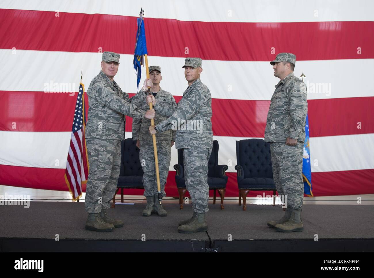 Lt. Col. Dean Berck relinquishes command of the 366th Operations ...