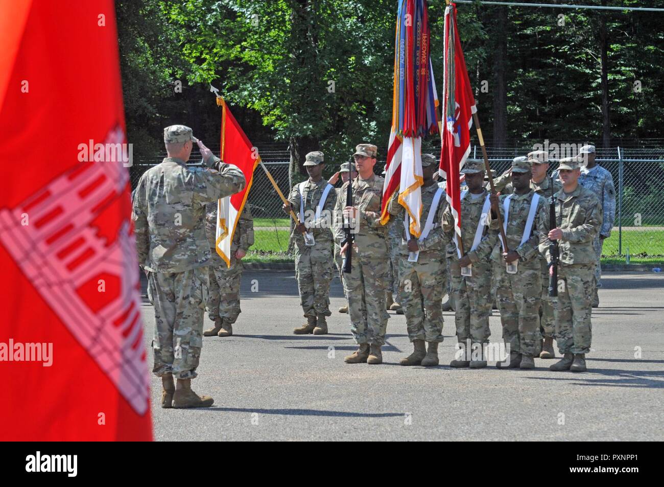 U.S. Army Reserve Col. Wyatt Lowery, chief of staff, 412th Theater ...
