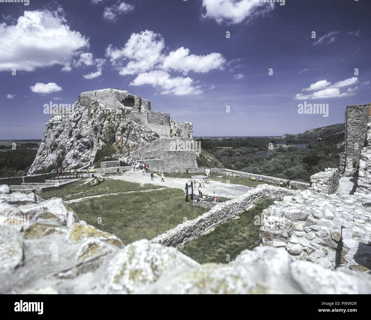 Spis castle. Spissky hrad Stock Photo - Alamy