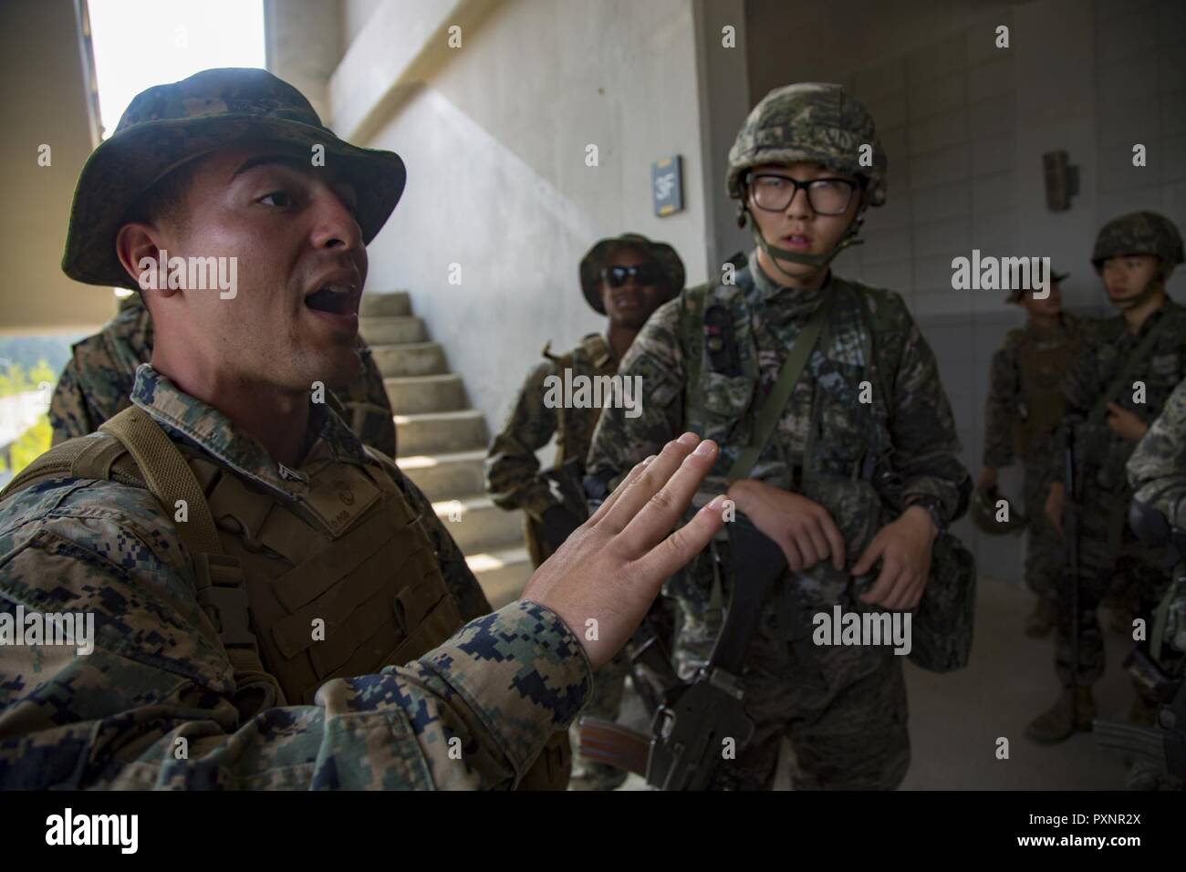 U.S. Marine Cpl. Johnathan N. Padilla assigned to India Company, 3rd ...