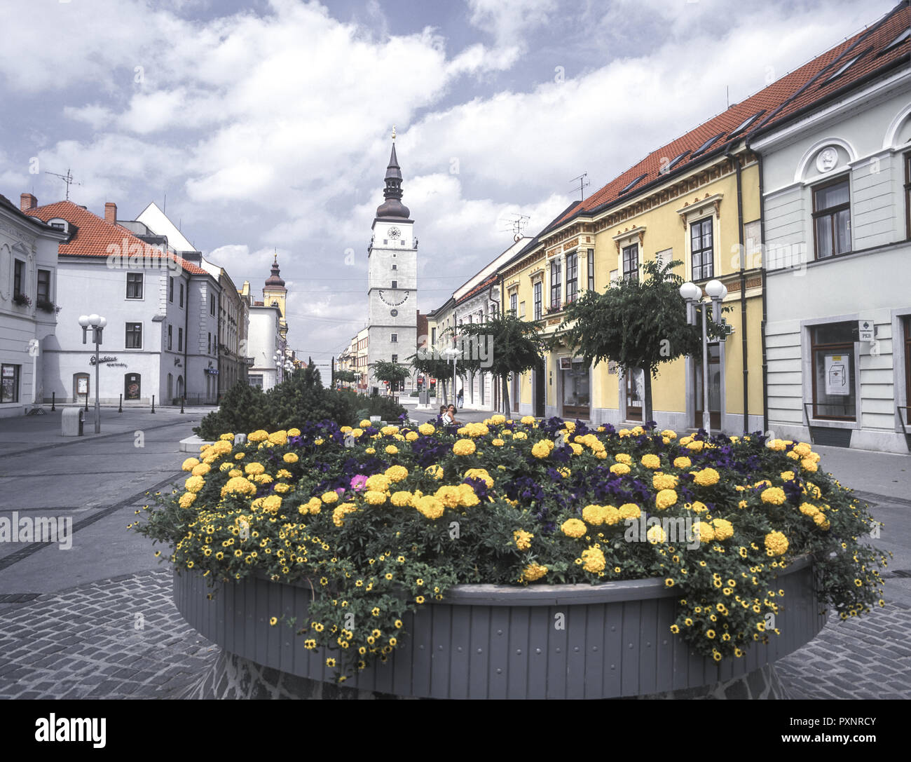 Trnava. Histrorical centre Stock Photo - Alamy