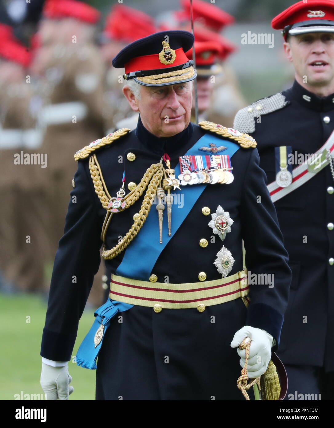 Queens own yeomanry at bramham park hi-res stock photography and images ...