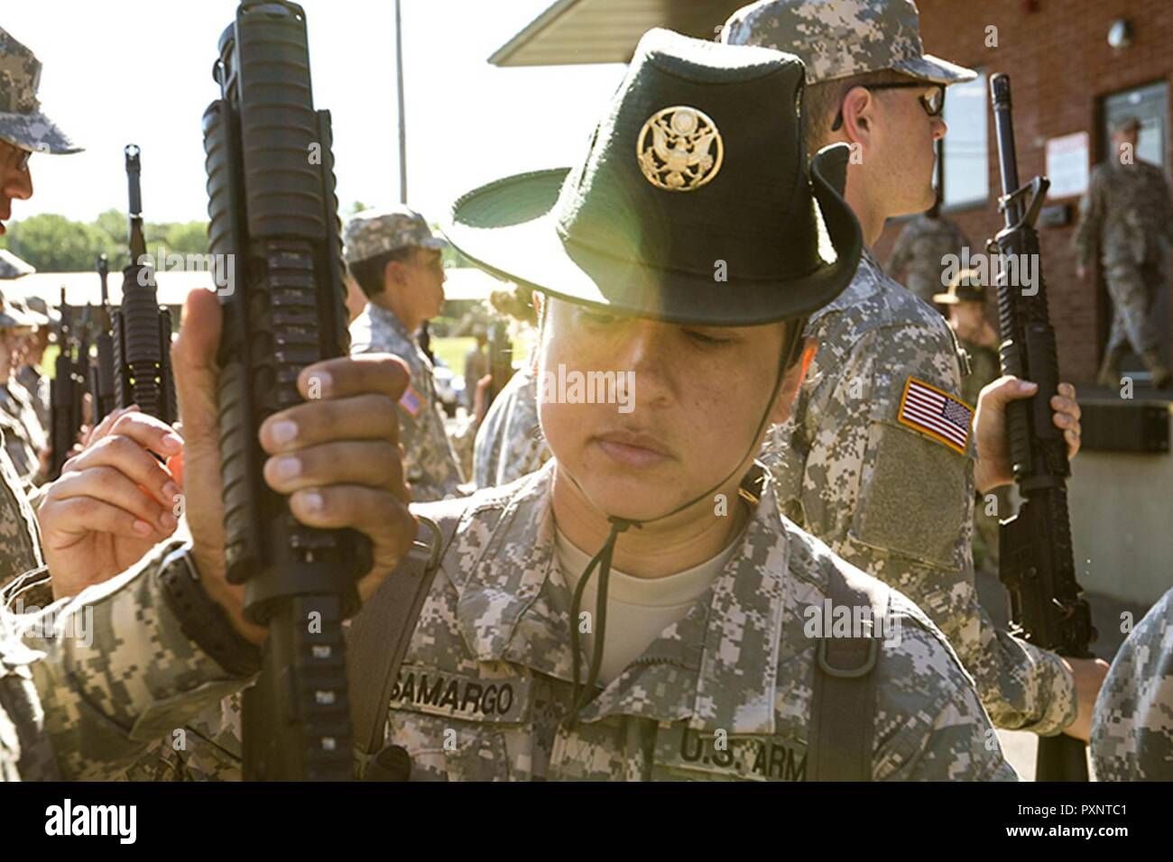 FORT KNOX, Kentucky – U.S. Army Reserve Staff Sgt. Jennifer Samargo, a ...