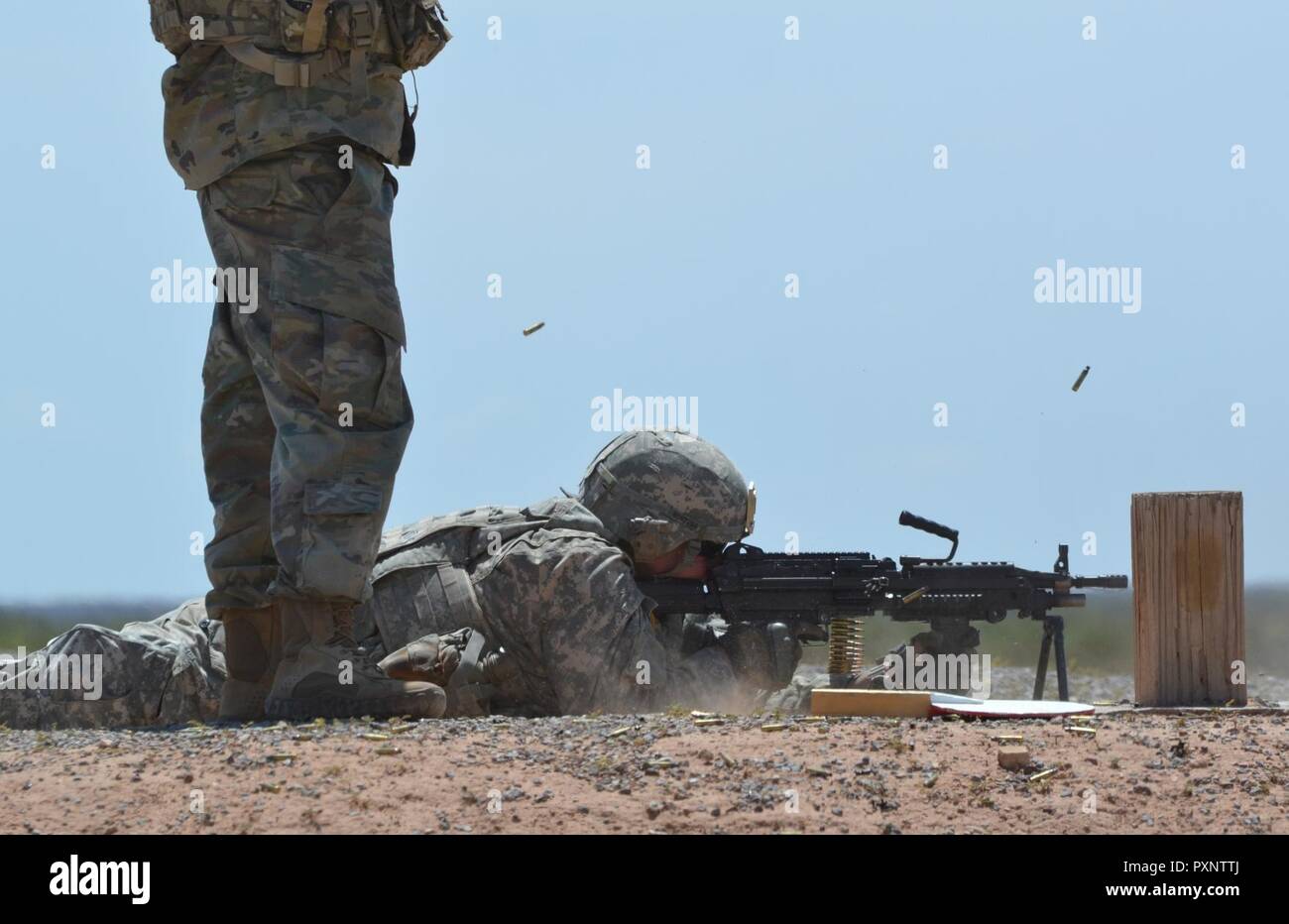 Pfc. Ray Newton, assigned to 1st Battalion, 6th Infantry Regiment, 2nd ...
