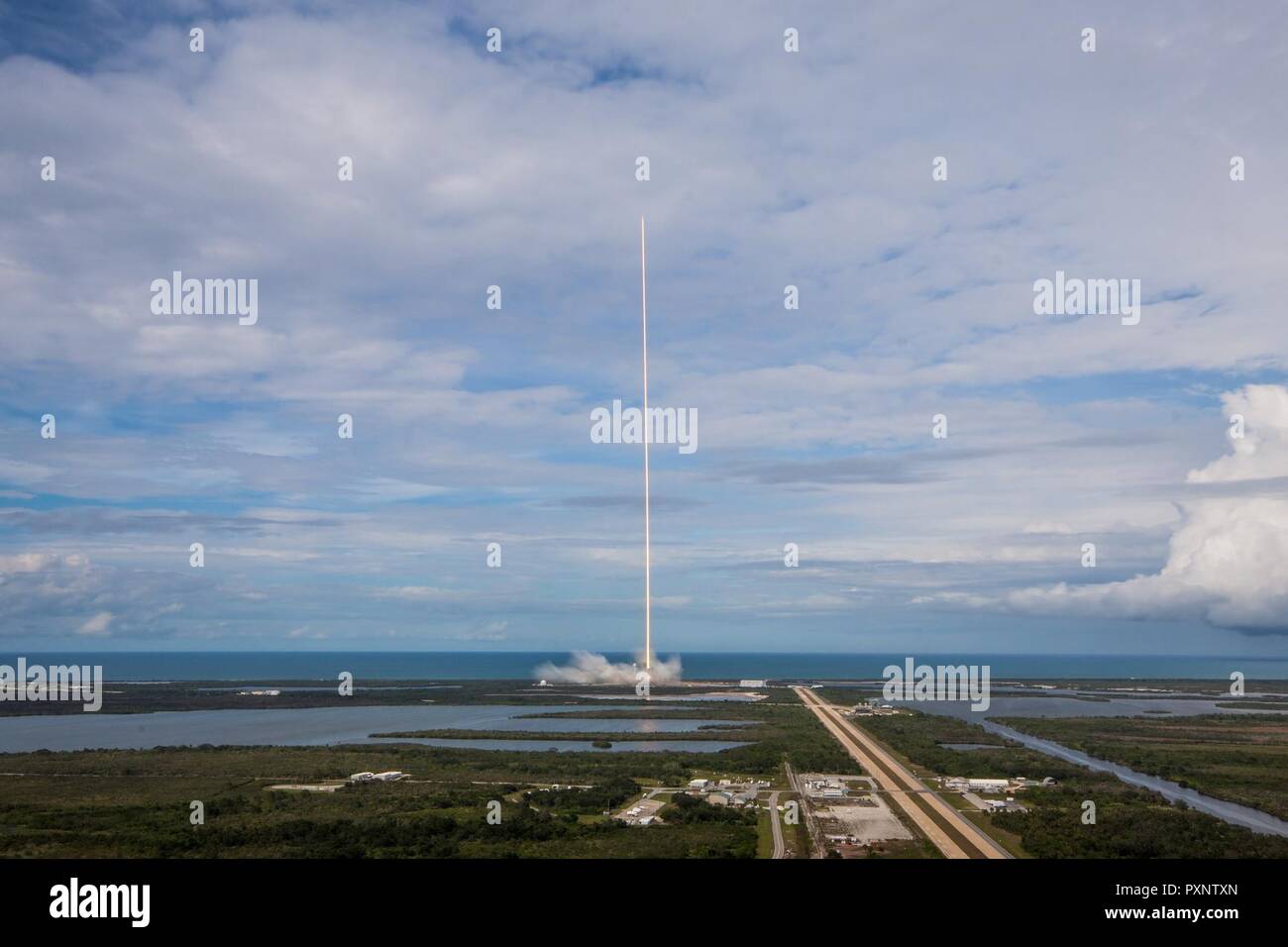 The U.S. Air Force’s 45th Space Wing supported SpaceX’s successful ...