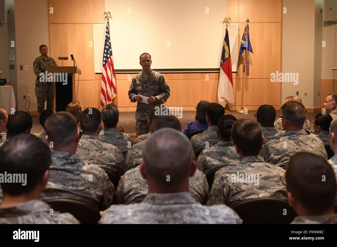 The 235th Air Traffic Control Squadron at their Assumption of Command ...