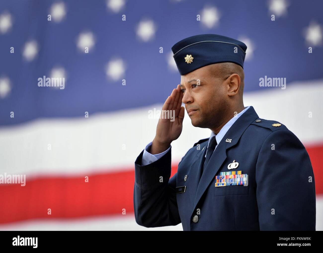 SCHRIEVER AIR FORCE BASE, Colo. -- Major Stephen Cash, new commander ...
