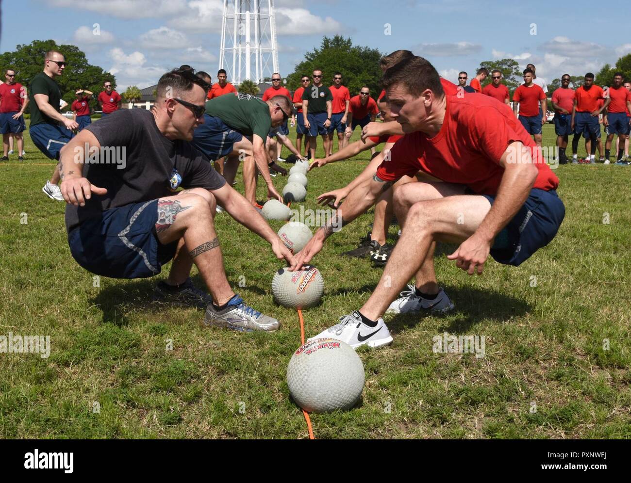 Members of the 81st Training Group and the 81st Mission Support Group ...