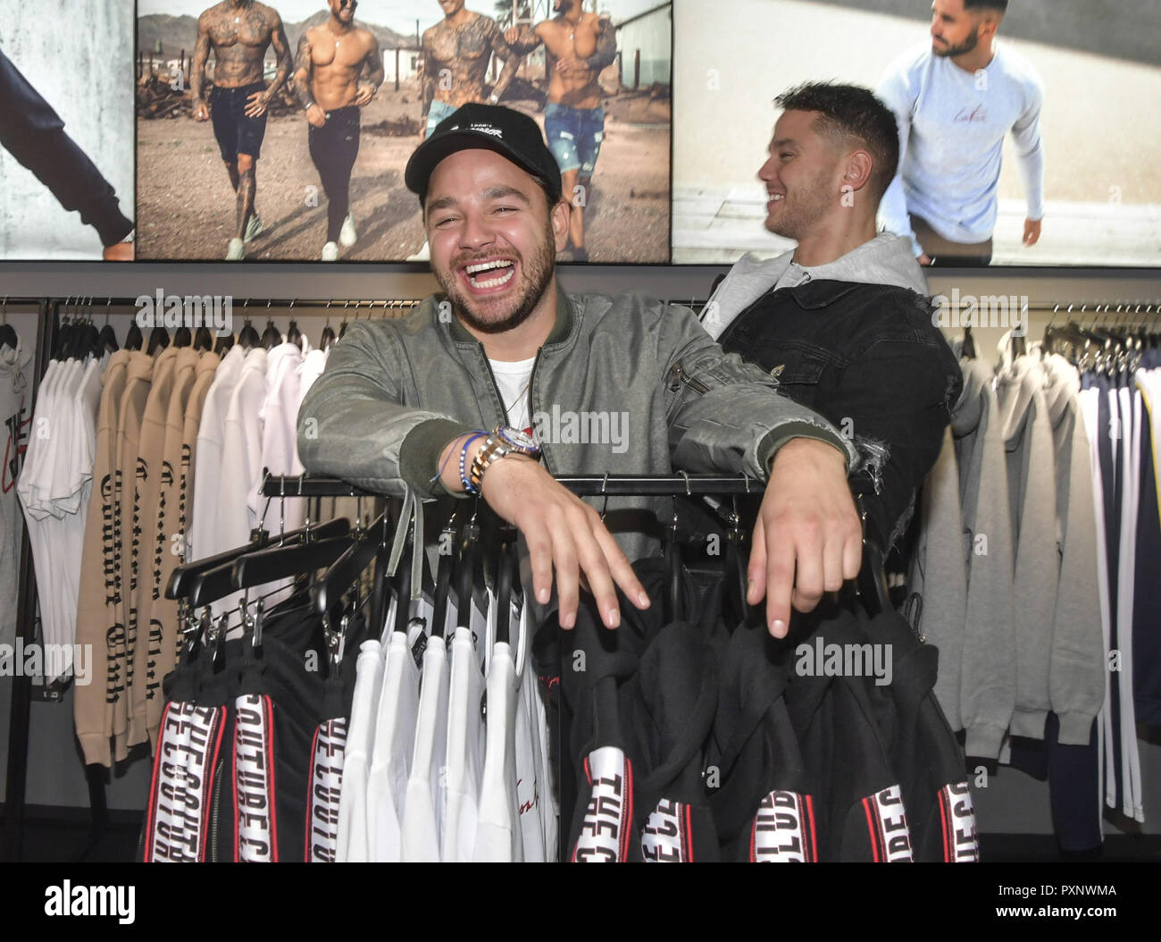 The Thomas brothers, Ryan, Adam and Scott visit The Couture Club in ...