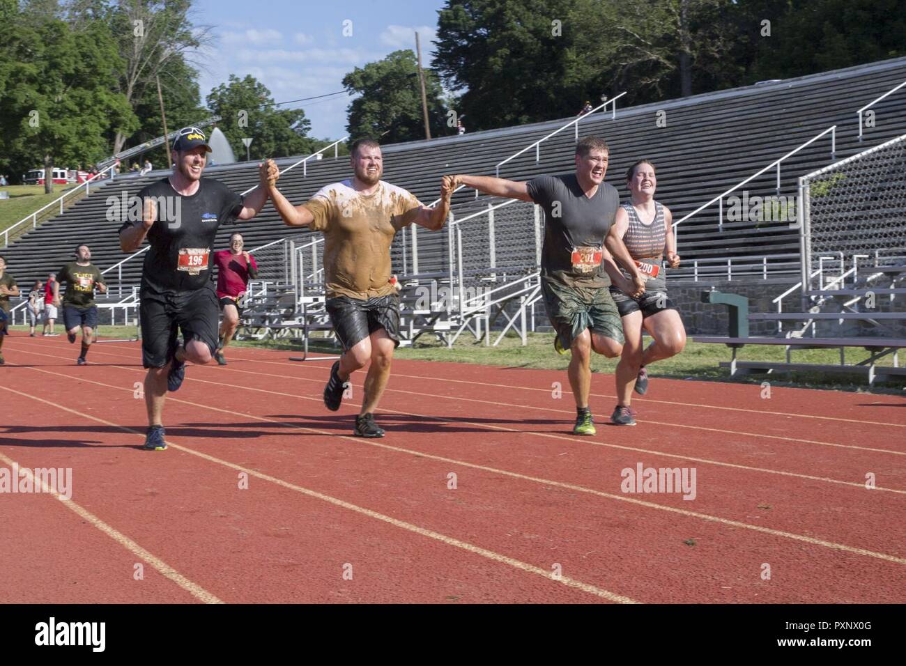 Participants run during the annual Marine Corps Marathon (MCM) Run ...