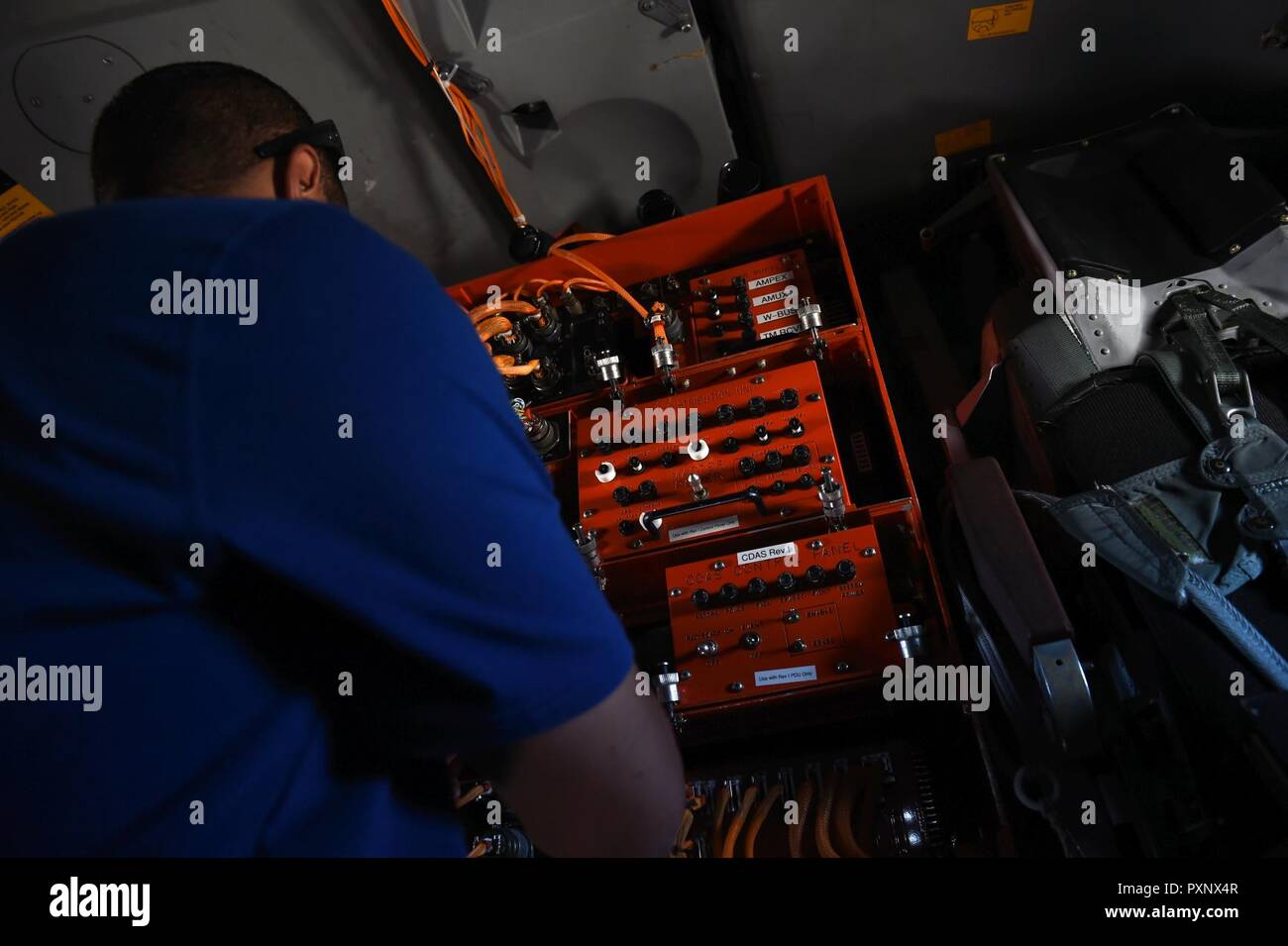 Danel Mendoza, 337th Test and Evaluation Squadron instrumentation ...