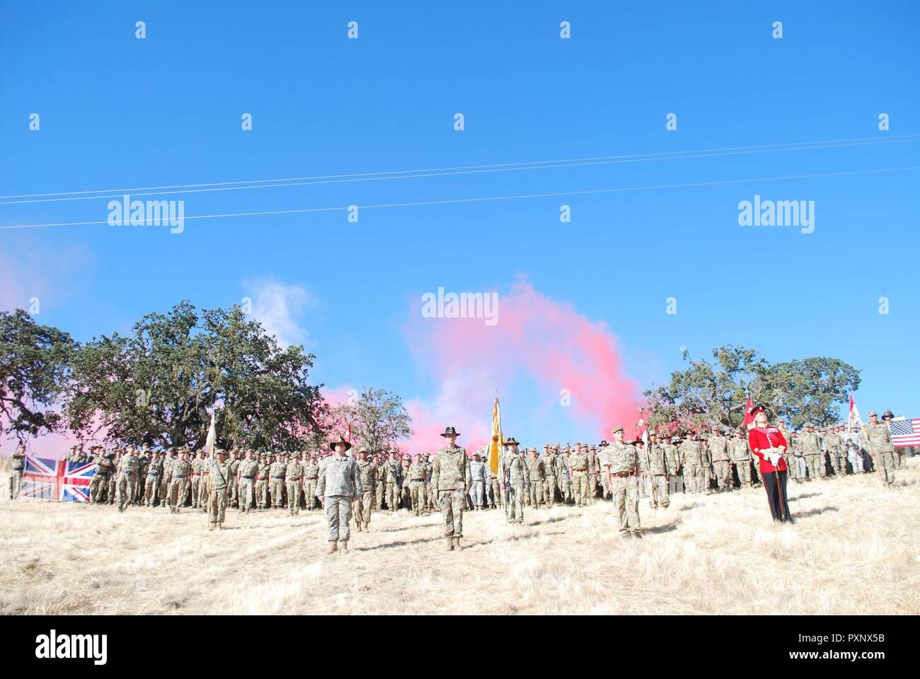 Soldiers from the 1-18th CAV and the U.K.’s Honourable Artillery ...