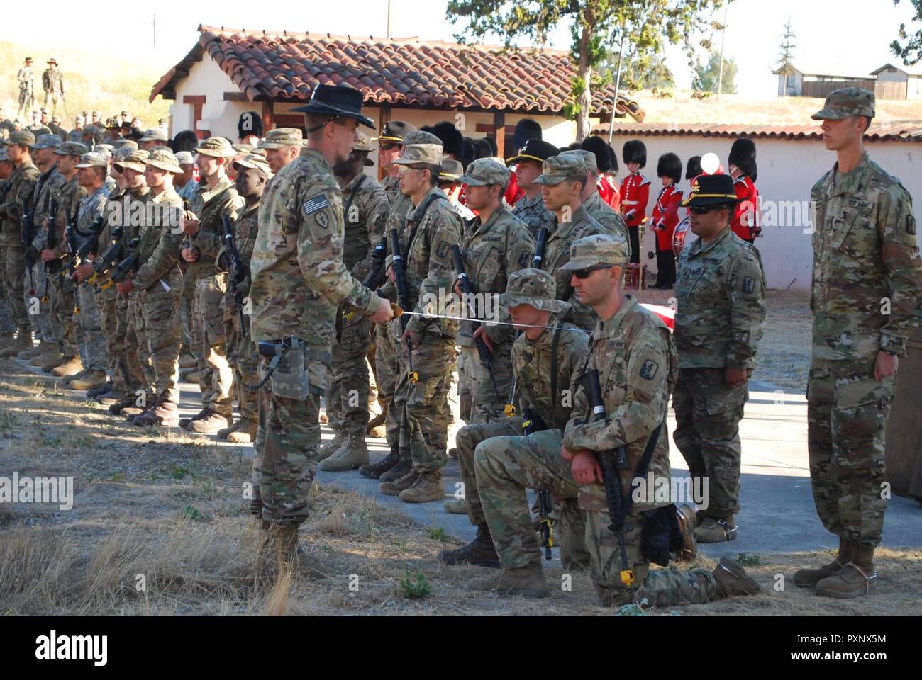 1-18th Cavalry Regiment commander Lt. Col. Jeramy Hopkins inducts ...