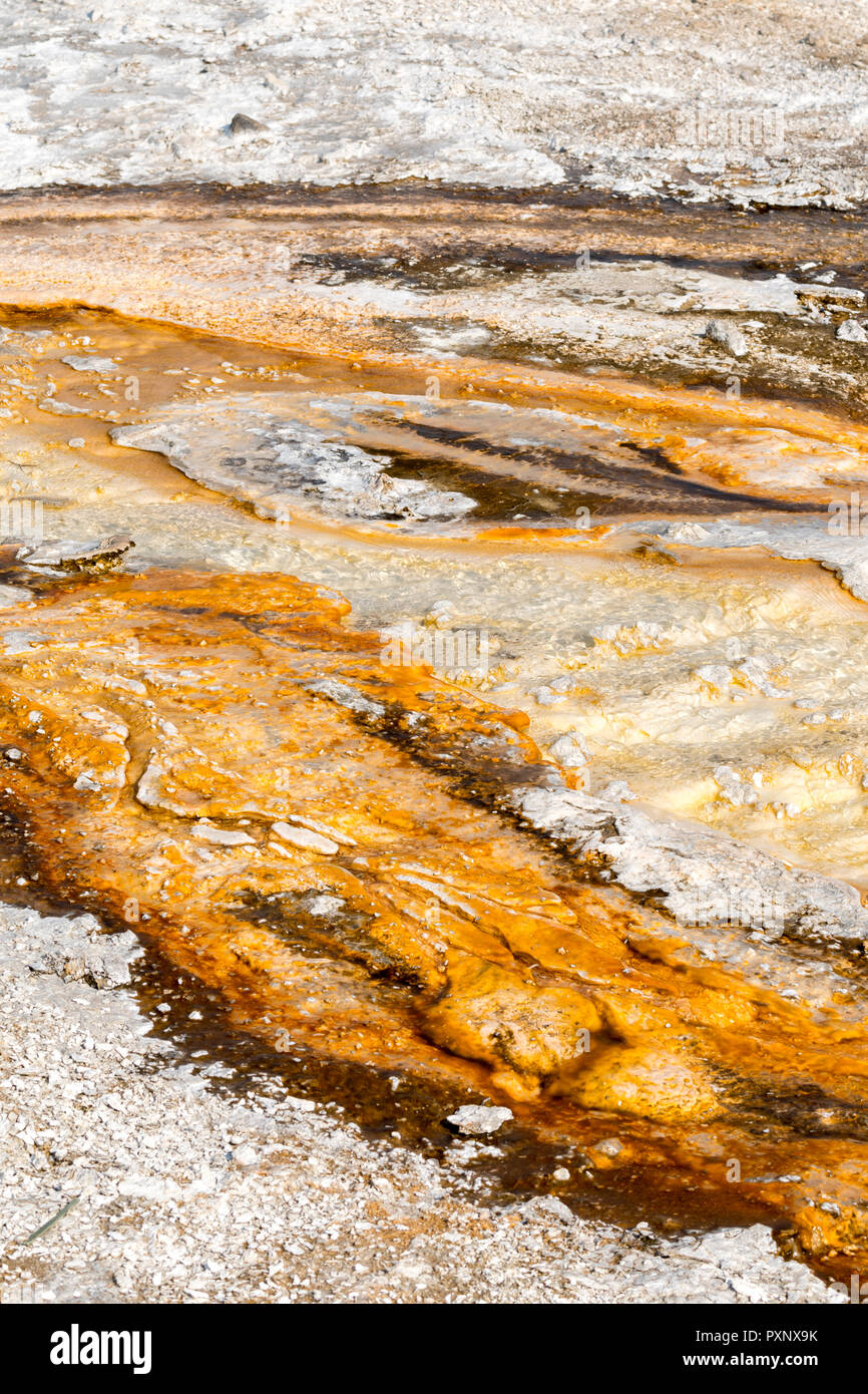 Acid pools yellowstone hi-res stock photography and images - Alamy