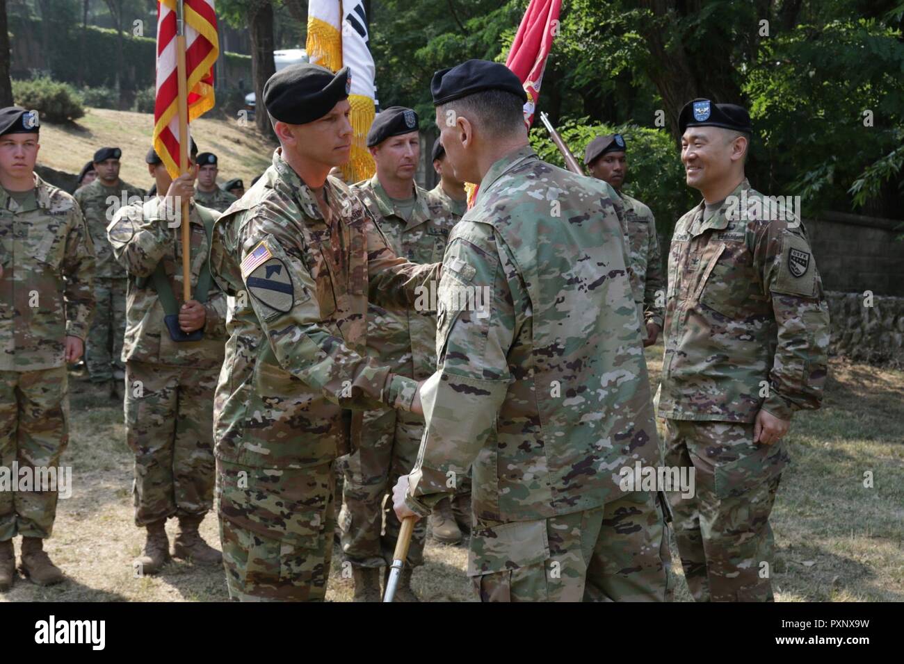 Col. Robert B. Hensley, the 3rd Battlefield Coordination Detachment ...